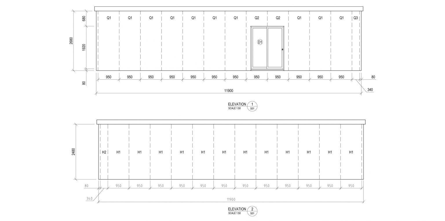 12mx3m Floor Plans - Portable Cabins
