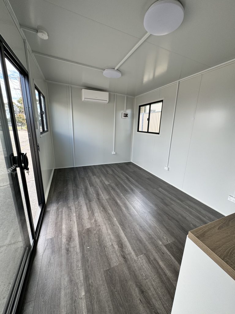 6m x 3m Modular "Vectra" Floor Plan 1 Bedroom 1 Bathroom Studio ...